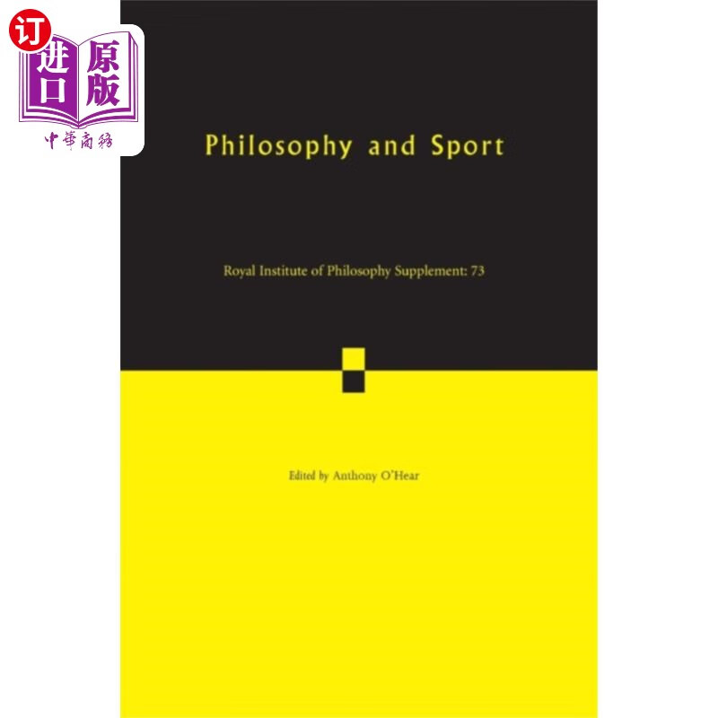 海外直订Philosophy and Sport 哲学与体育