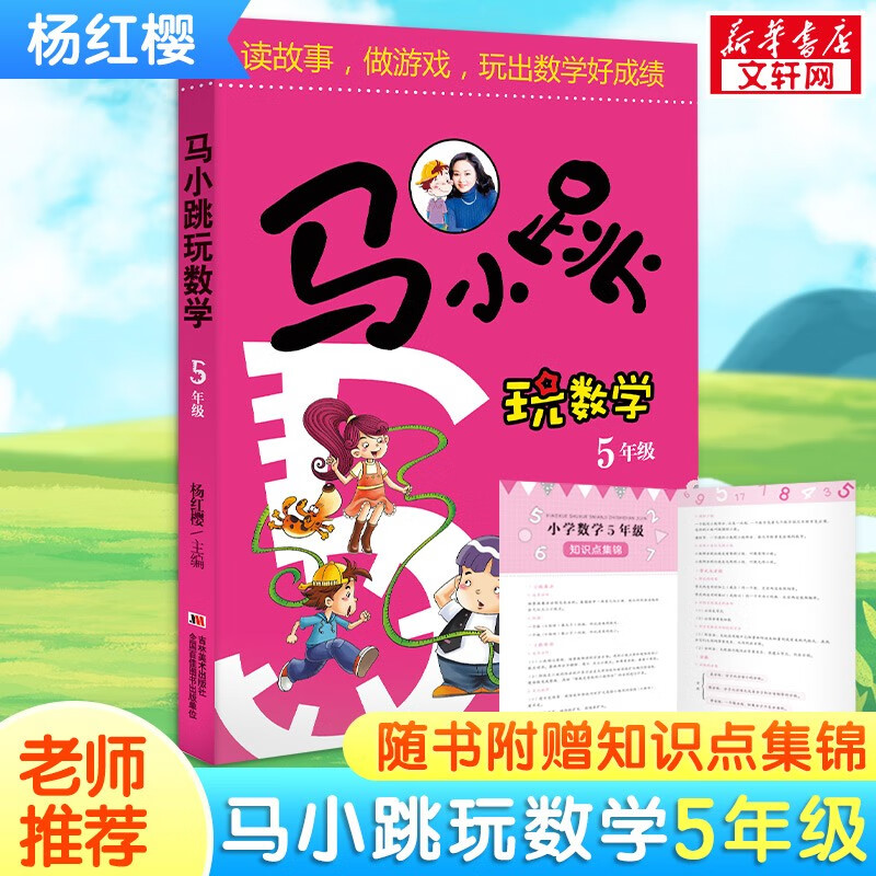 马小跳玩数学 杨红樱系列趣味数学故事书 五年级