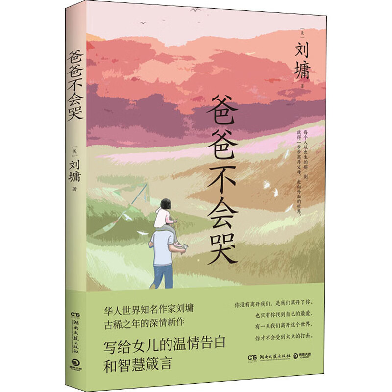 全新 爸爸不会哭 (美)刘墉 湖南文艺出版社