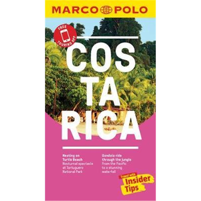 Costa Rica Marco Polo Pocket Travel Guide - wi