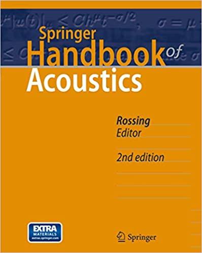 高被引Springer Handbook of Acoustics