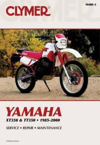 Yamaha XT350 and TT350 1985-2000