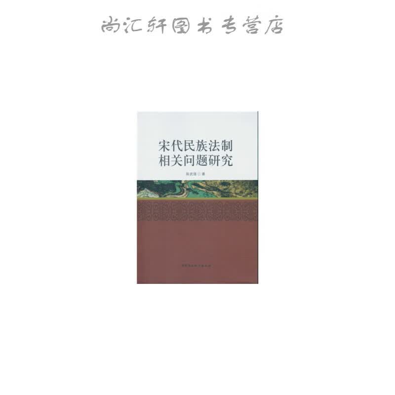 宋代民族法制相关问题研究