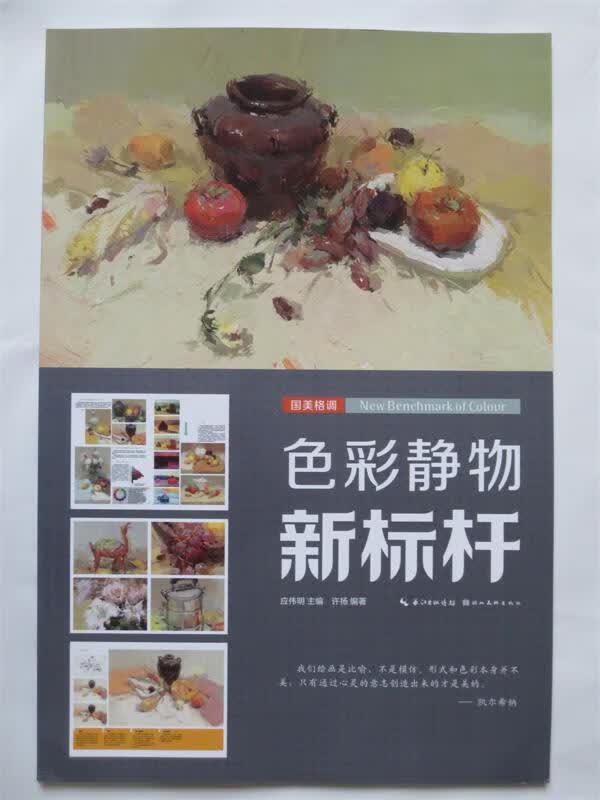 国美格调色彩静物新标杆 许扬著,应伟明 编 湖北美术出版社