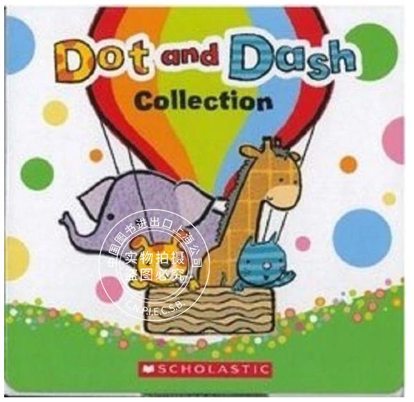 现货 Dot And Dash (8 Books) 英文原版 点和划 进口儿童英语启蒙故事
