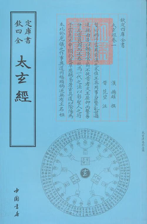四库全书术数类 太玄经【精选】