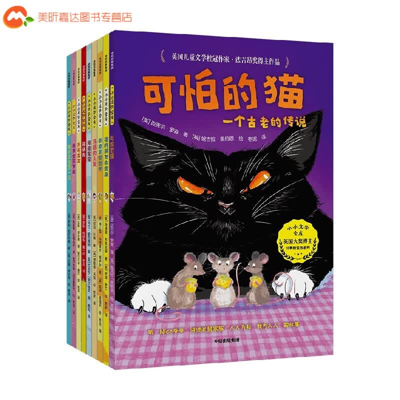 全9册英国大奖得主桥梁书可怕的猫玛丽的头发海盗宝宝追梦女孩罗丝乔与龙龙等36岁幼 小小宝库 小宝库