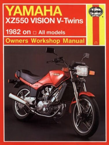 Yamaha XZ550 Vision V-Twins (82 - 85) Haynes Repair Manual