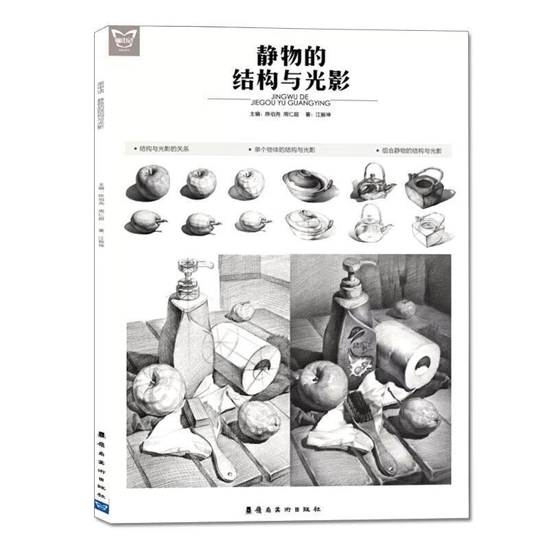 静物的结构与光影 陈伯尧 岭南美术出版社