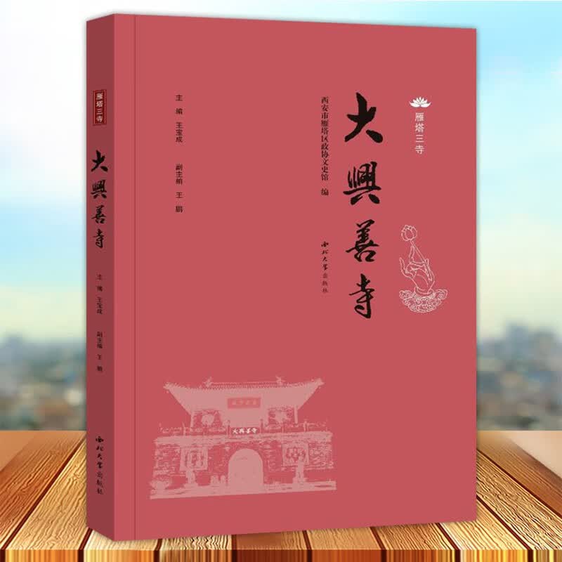 现货 大兴善寺雁塔三寺 王宝成主编 清晰完整的脉络介绍了大兴善寺的历史与现状 佛教寺庙历史 西北大学出版社9787560447070