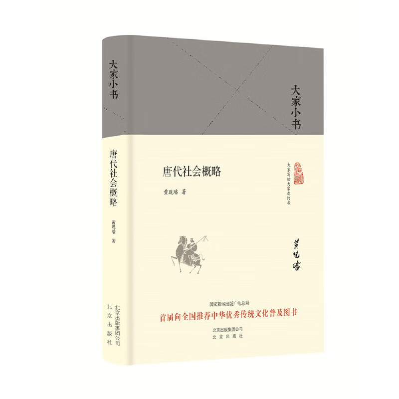 大家小书 唐代社会概略（精）