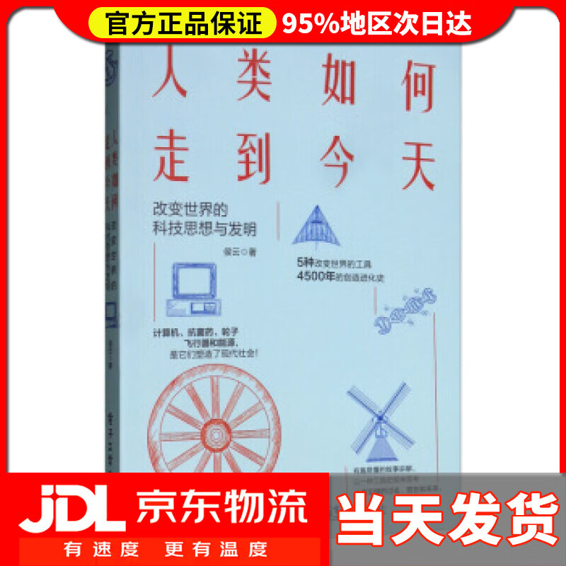 人类如何走到今天：改变世界的科技思想与发明 侯云 著 电子工业出版社