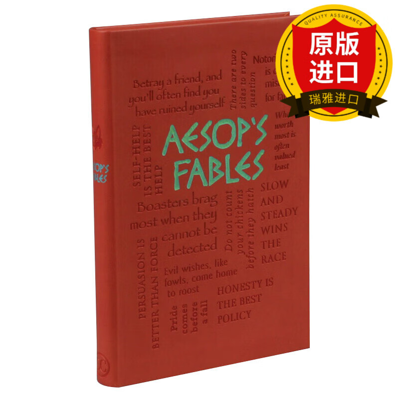 英文原版 Aesop’S Fables 伊索寓言 云经典 英文版 进口英语原版书籍