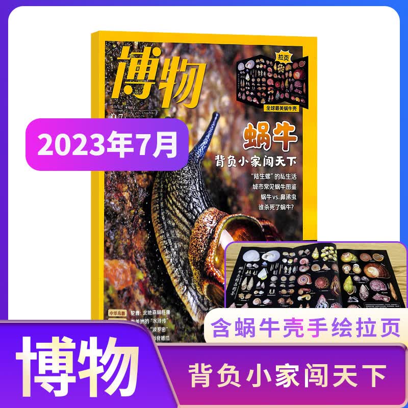 【期数自选】 单期订阅包邮 博物2023年1/2/3/4/5/6/7/8/9月单期 杂志铺青少年科普百科知识博物君 预售2023年7月