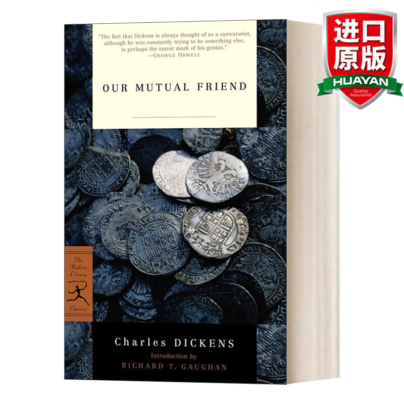 Our Mutual Friend 英文原版 我们共同的朋友 兰登书屋现代图书馆经典系列 Charles Dickens 英文版 进口英语原版书籍