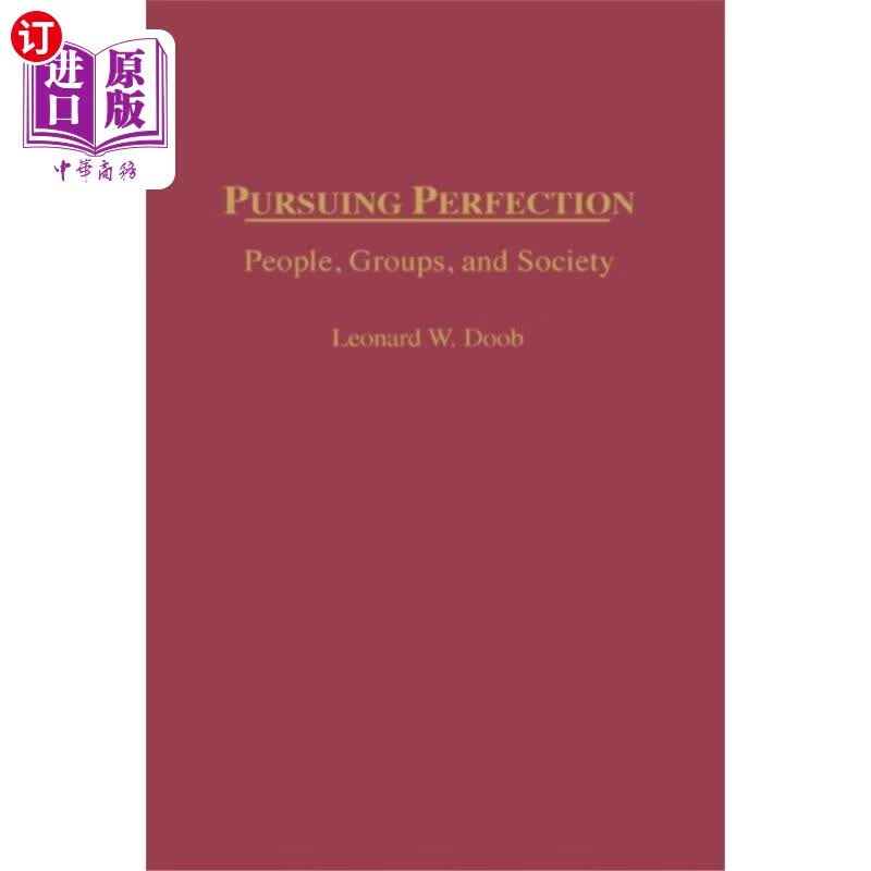 海外直订Pursuing Perfection 追求完美