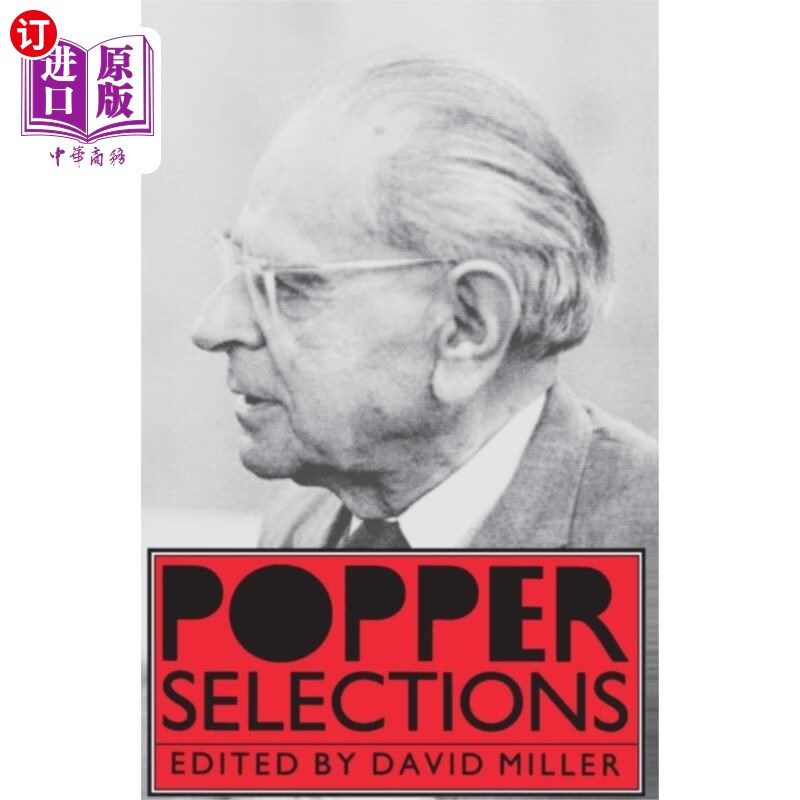 海外直订Popper Selections 波普尔的选择