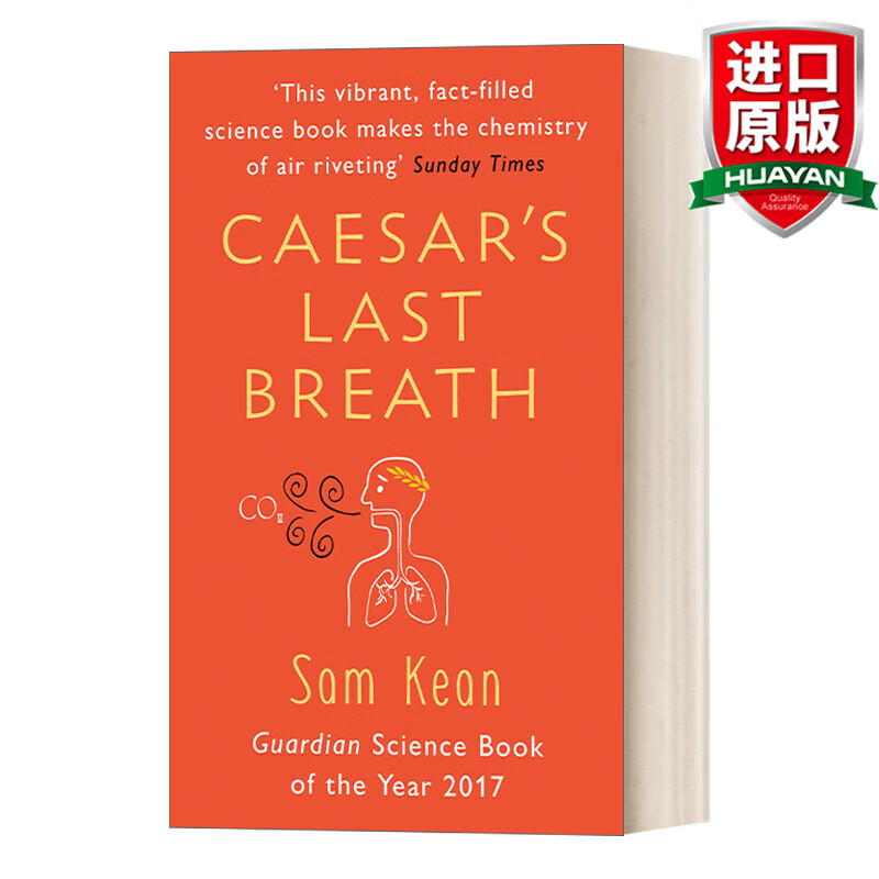 Caesar's Last Breath 英文原版 凯撒的最后一口气 气体的秘密 英文版 进口英语原版书籍