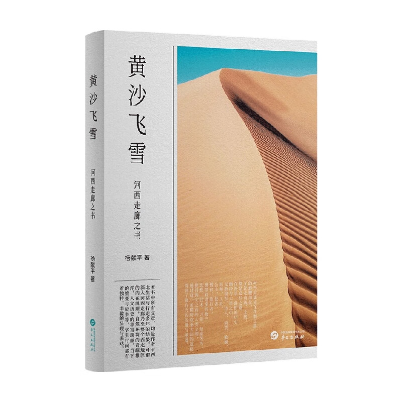 黄沙飞雪 河西走廊之书 杨献平 著 文化