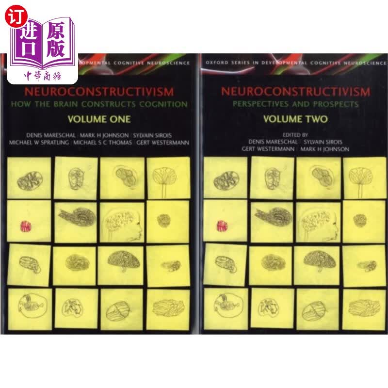 海外直订Neuroconstructivism - I & II 神经建构主义- I & II