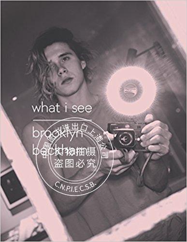 布鲁克林贝克汉姆 镜头下的世界 个人摄影集 英文原版 What I See Bro