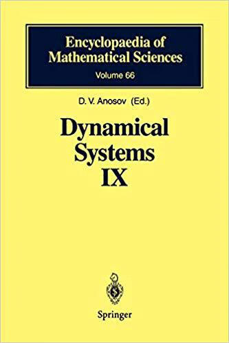 Dynamical Systems IX
