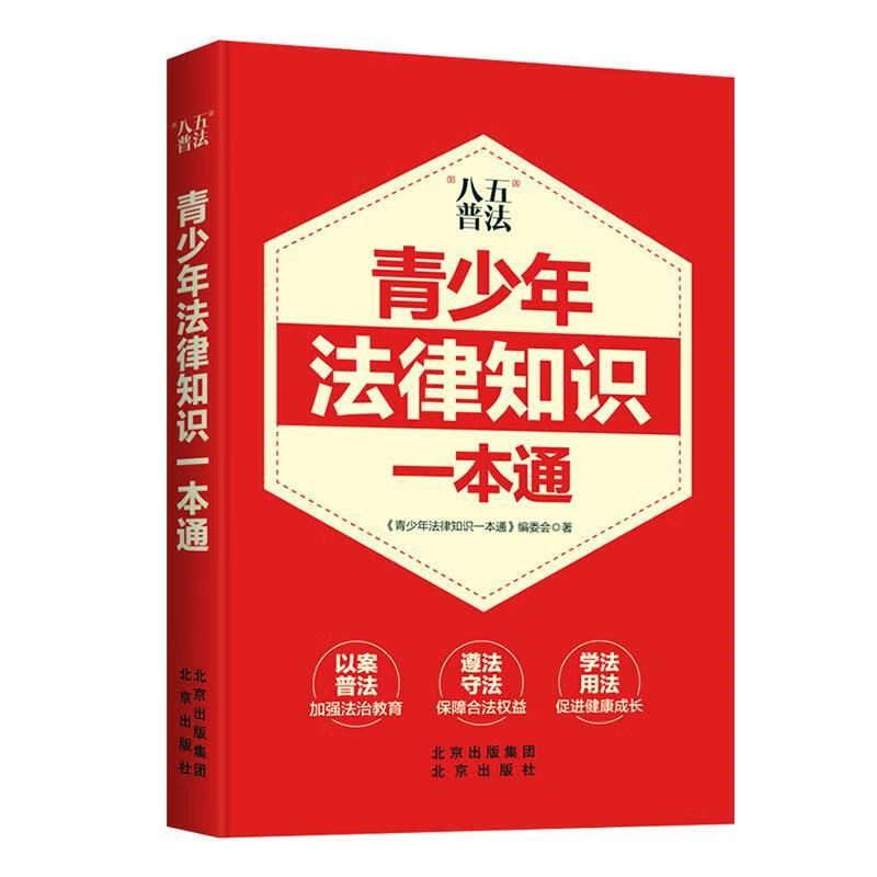 《青少年法律知识一本通》法律 图书
