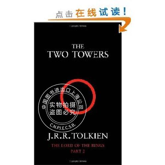 现货 指环王双塔 英文原版 The Two Towers: Book Two in the