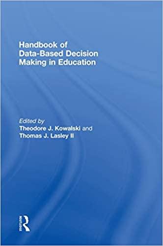 Handbook of Data-Based Decision Making in Educa