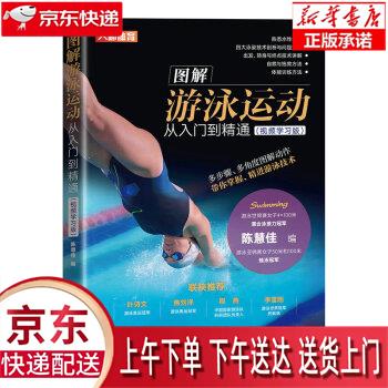 【全新送货上门】图解游泳运动从入门到精通 视频学习版（人邮体育出品） 陈慧佳 人民邮电出版社