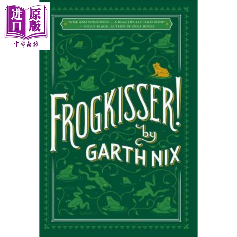 亲吻青蛙的人 Frogkisser 英文原版 Garth Nix