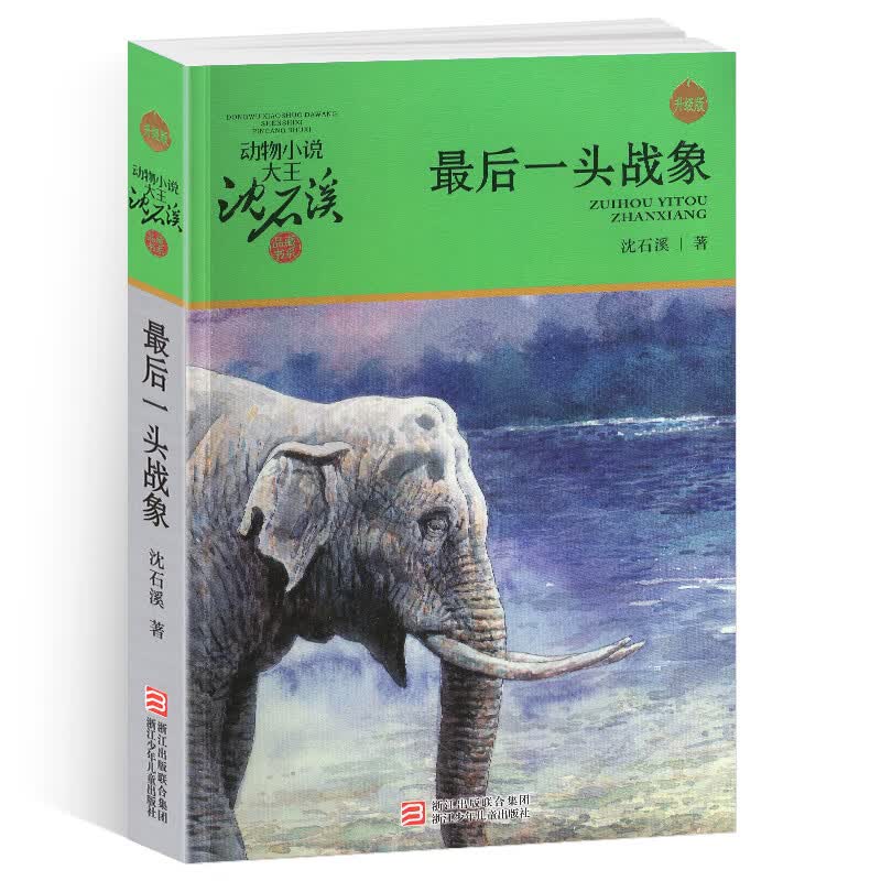 雄狮去流浪沈石溪小学四年级五年级全集全套书浙江少年儿童非注音版完整版动物小说大王品藏书系生 最后一头战象