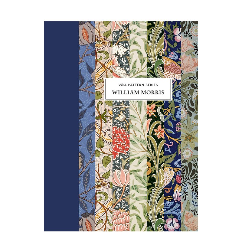 【V&A Pattern服装图案】William Morris威廉·莫里斯 服装设计案例版式