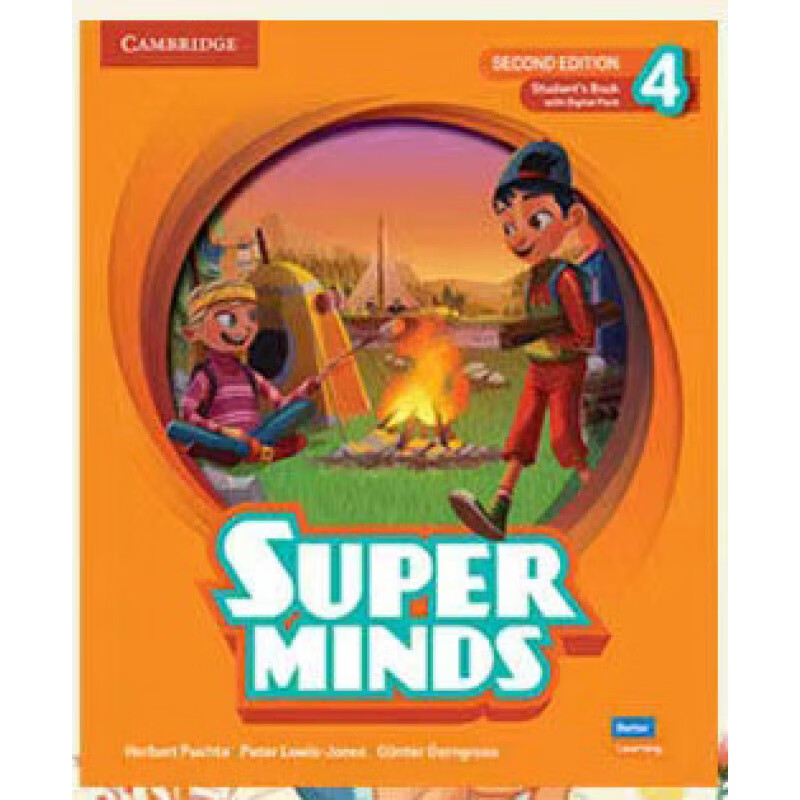 剑桥少儿英语教材superminds第二版Super Minds0-6级别教学教具 4级别学生用书+练习册