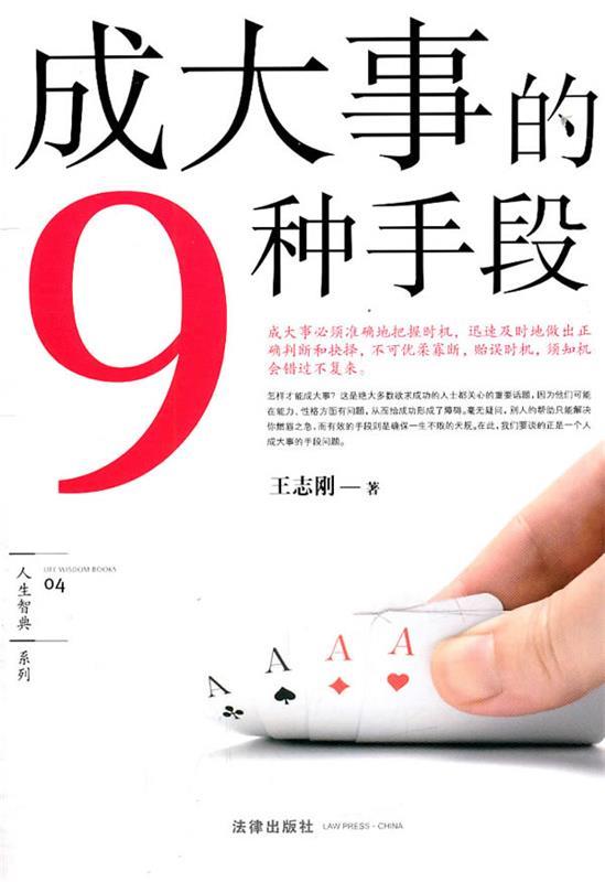 成大事的9种手段 王志刚【书】