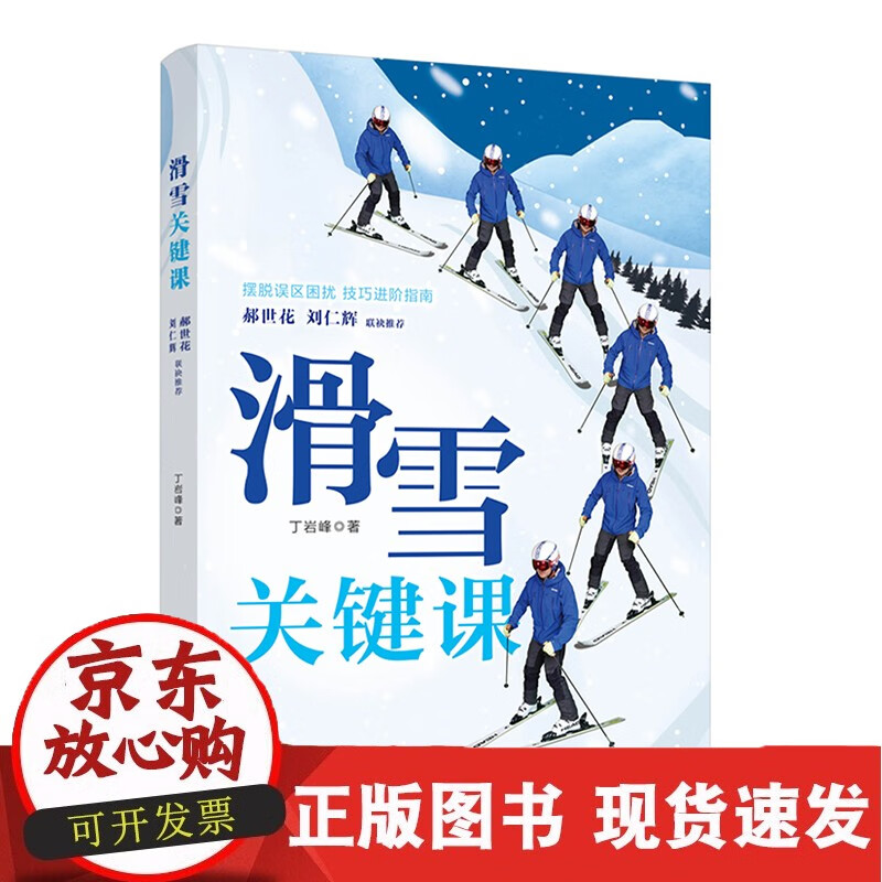 C 书籍 滑雪关键课 丁岩峰滑雪双板滑雪技巧滑雪教练走出误区中国轻工业出版社