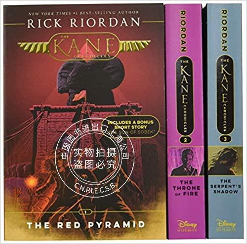 现货 The Kane Chronicles, Paperback Box Set (wi