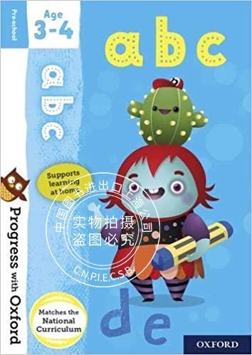 现货 幼儿单词学习贴纸书 英文原版 PWO: Abc/First Words Age 3-