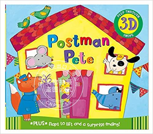 现货 Postman Pete 英文原版 邮差皮特 进口儿童绘本故事书