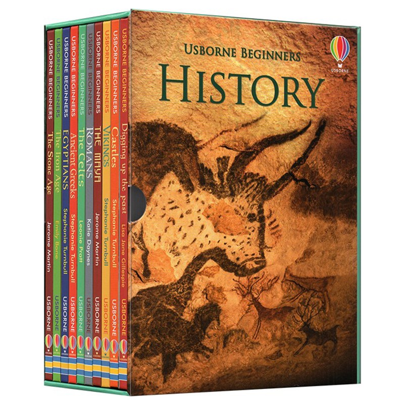 初探历史 Usborne Beginners History 10册礼盒套装 英文原版初学者科普系列 儿童英语启蒙绘本 尤斯伯恩少儿科学科普读物 . 梦想童趣城