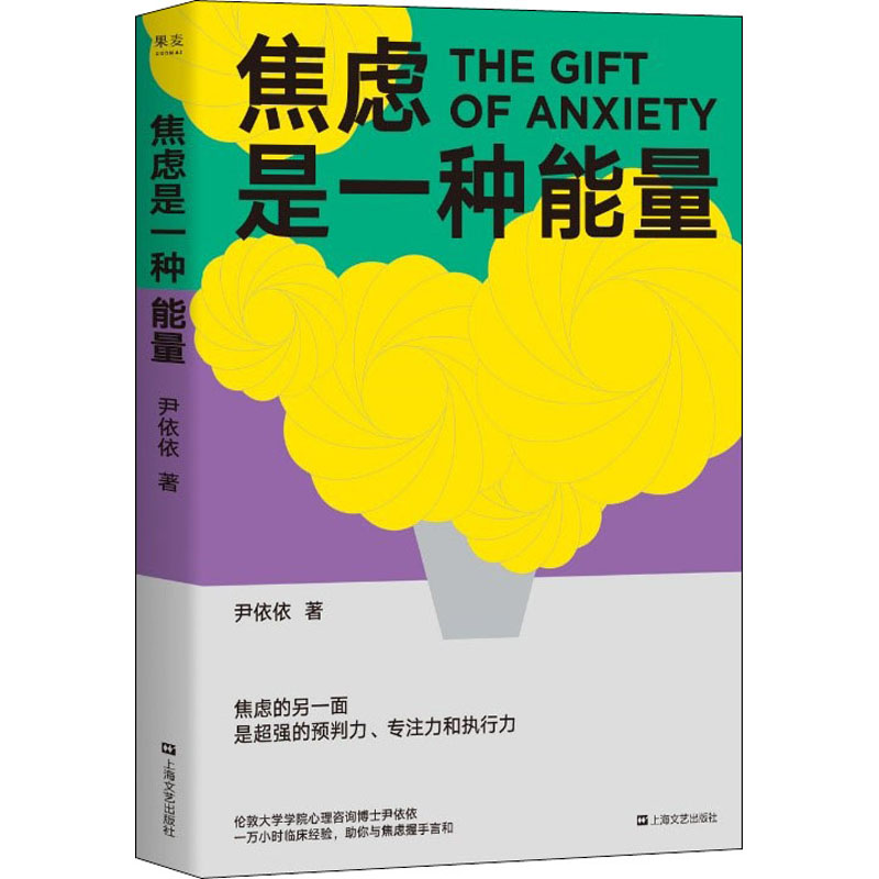 焦虑是一种能量 尹依依 书籍