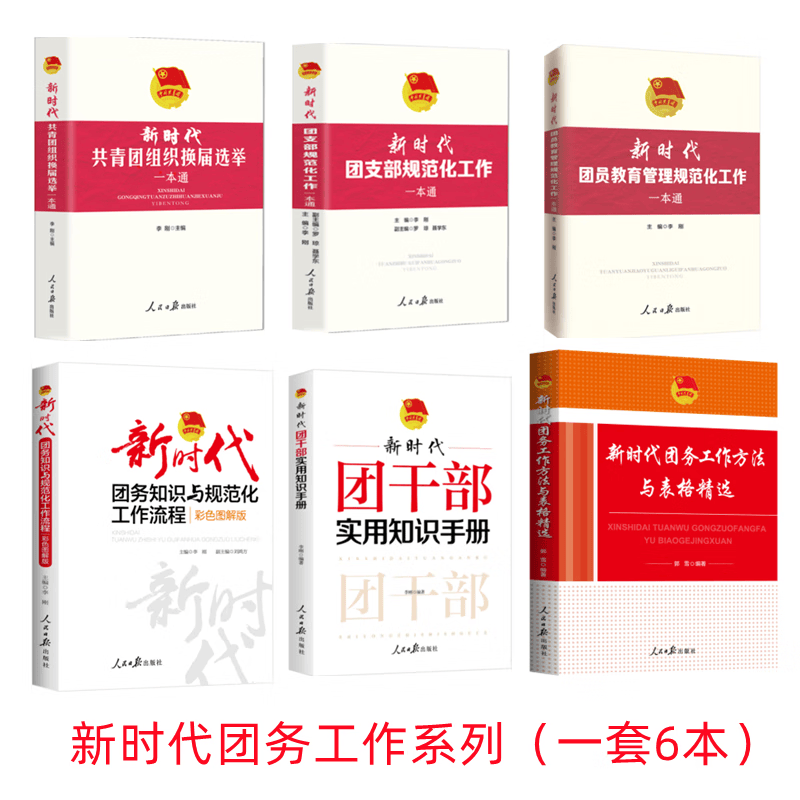 新时代团务工作系列（一套6本）共青团工作团委团支部团干部
