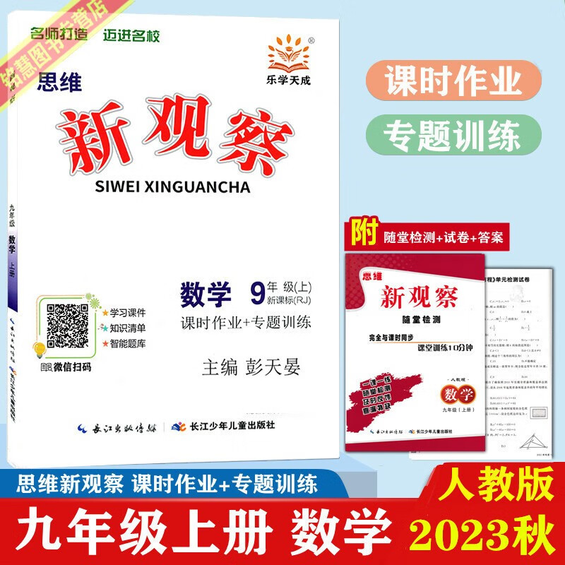 2023版新观察 九年级上册数学人教版