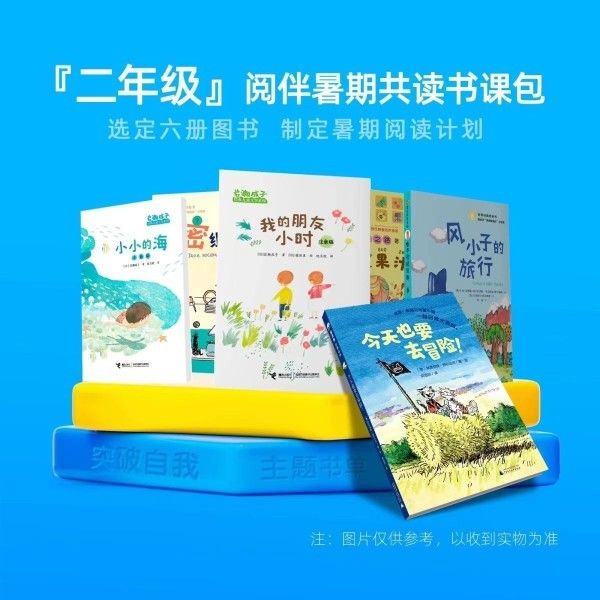 阅伴2023暑期二年级共读 也要去冒险 小小的海 秘密组织 风小 我的朋友小时