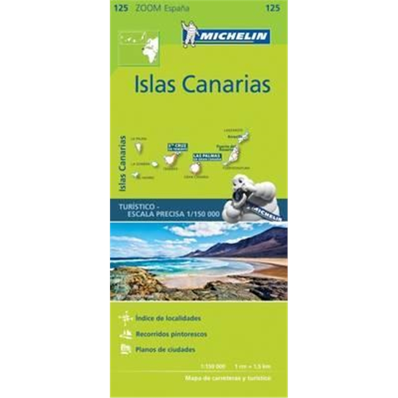 Iles Canaries - Zoom Map 125:Map