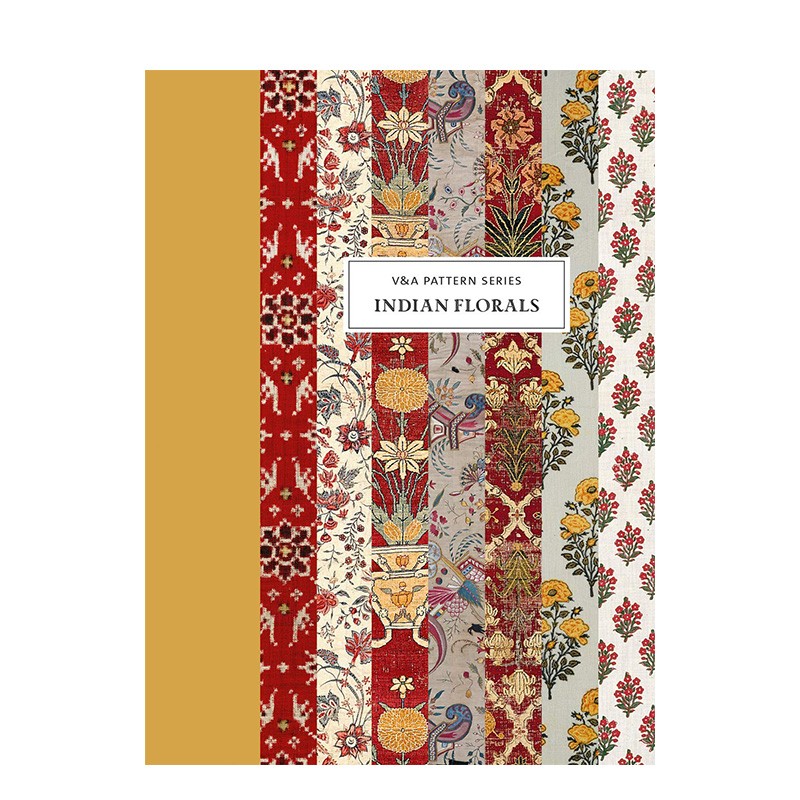 印度印花 V\x26A Pattern Indian Florals 进口原版 英文服装设计