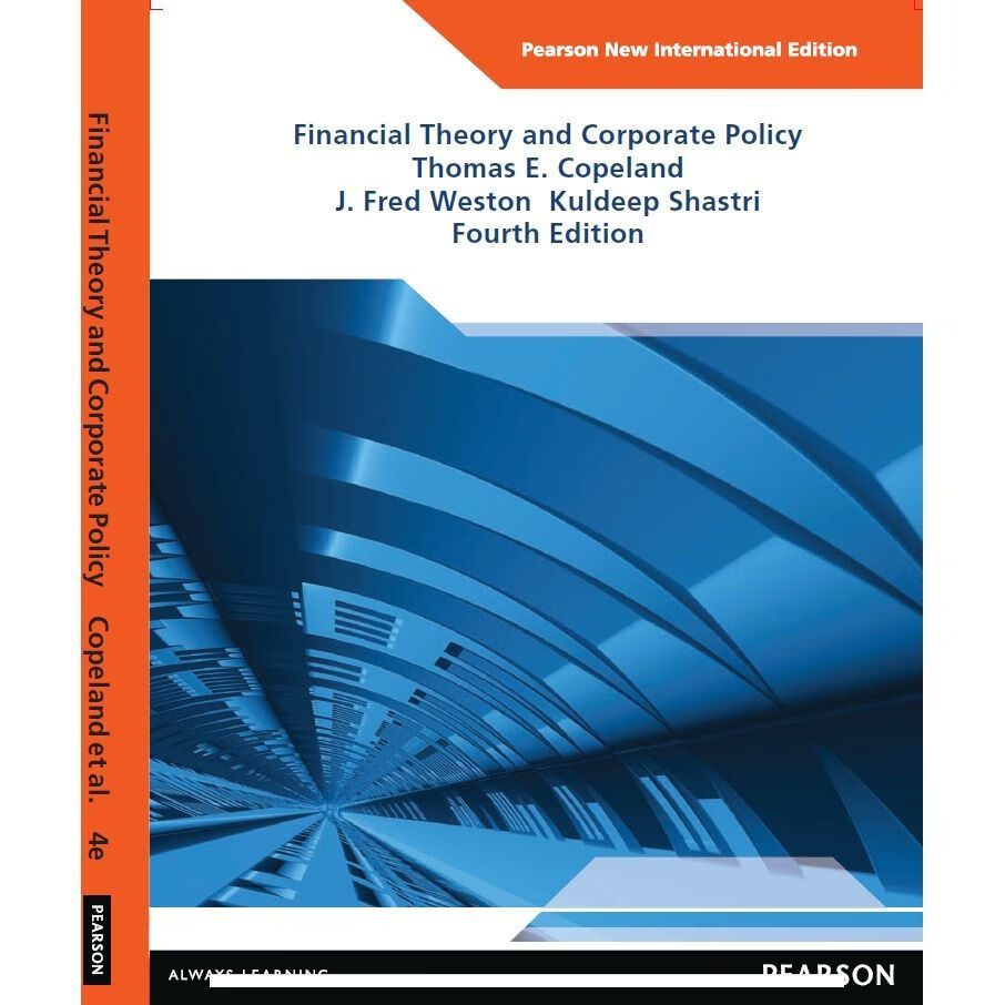 Financial Theory and Corporate Policy 现货纸质书 课本