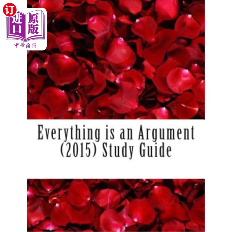 海外直订Everything is an Argument (2015) Study Guide 一切都是论证（2015）学习指南