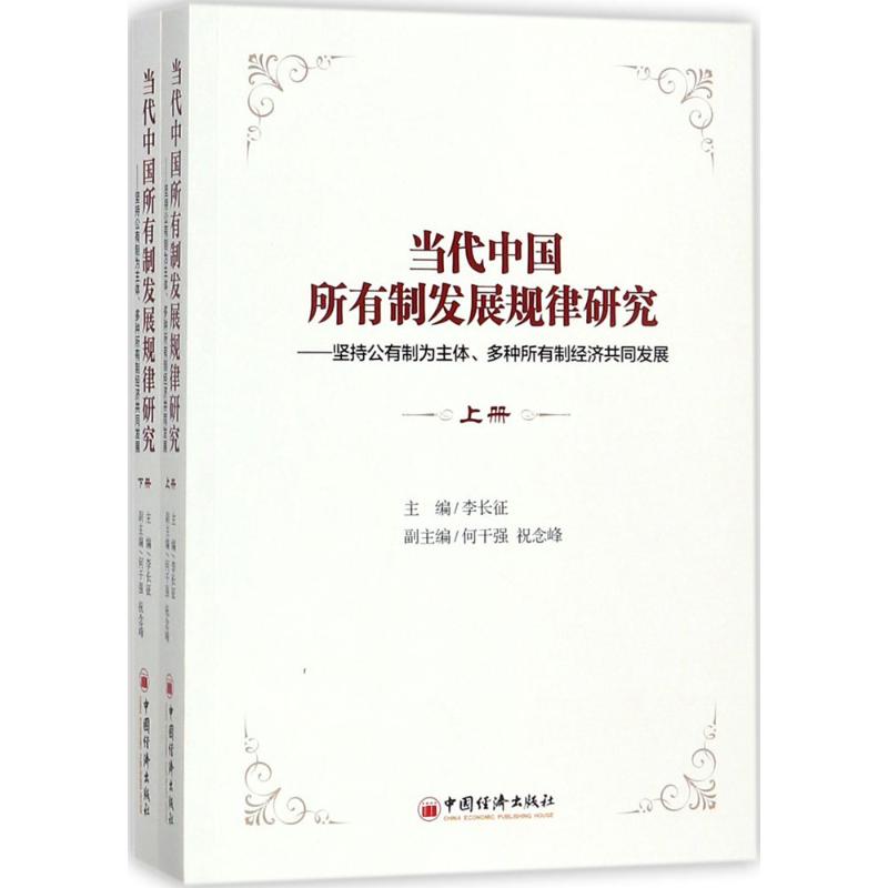 当代中国所有制发展规律研究