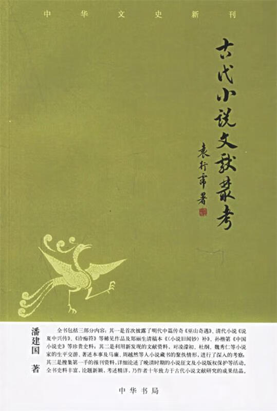 古代小说文献丛考 潘建国著